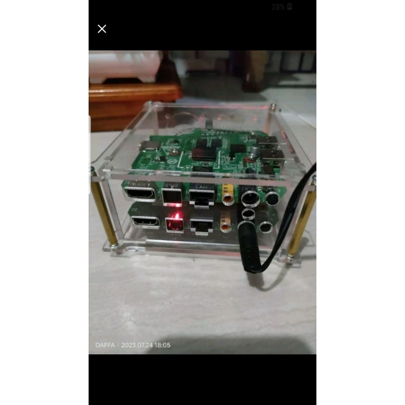Jual Case Akrilik Untuk STB HG680P 2 Susun | Shopee Indonesia