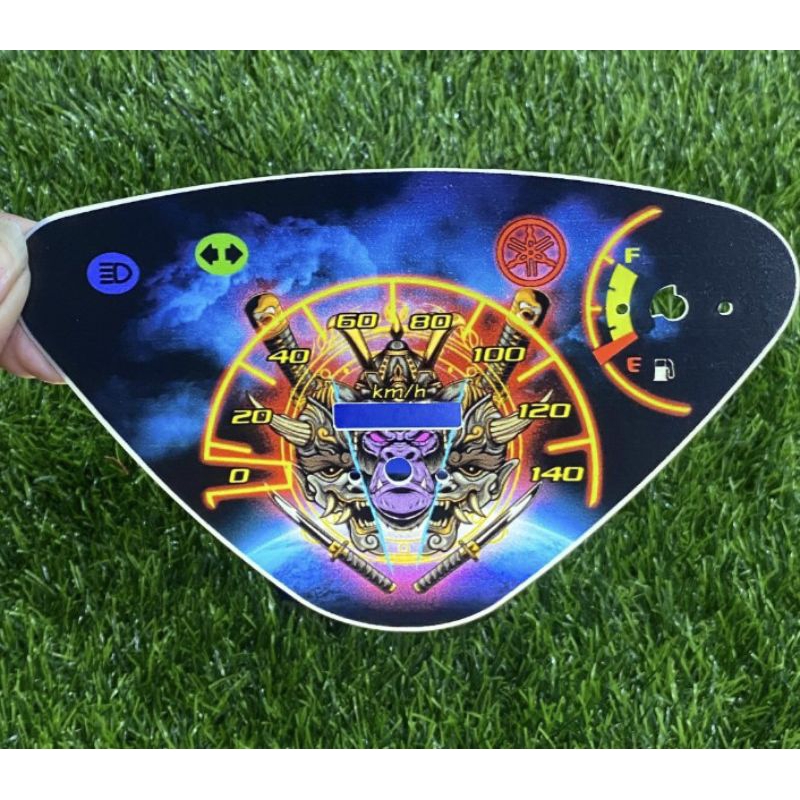 Jual panel speedometer mio papan speedometer mio custom spidometer mio ...