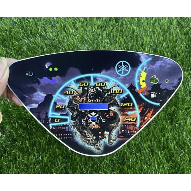 Jual panel speedometer mio papan speedometer mio custom spidometer mio ...