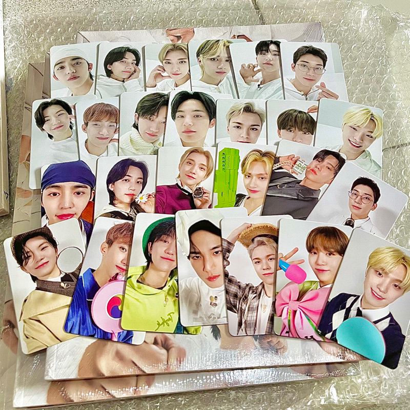 Jual Black + White ver Seventeen Going Magazine 2 Photocard set Scoups Jeonghan Joshua Jun Hoshi ...