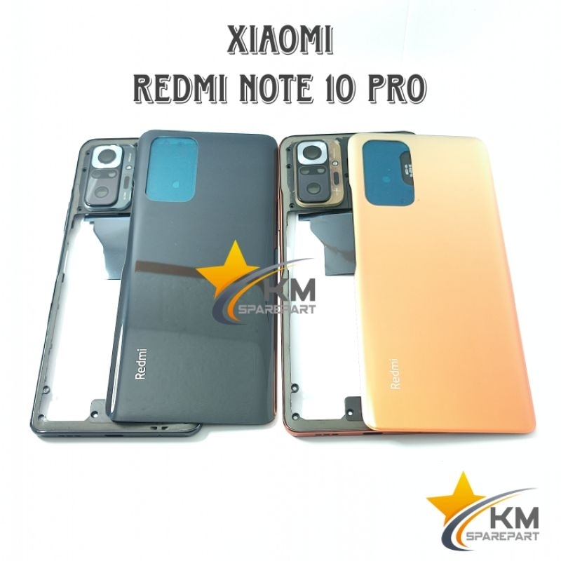 Jual Housing Xiaomi Redmi Note 10 Pro Backdoor Casing Tutup Belakang ...