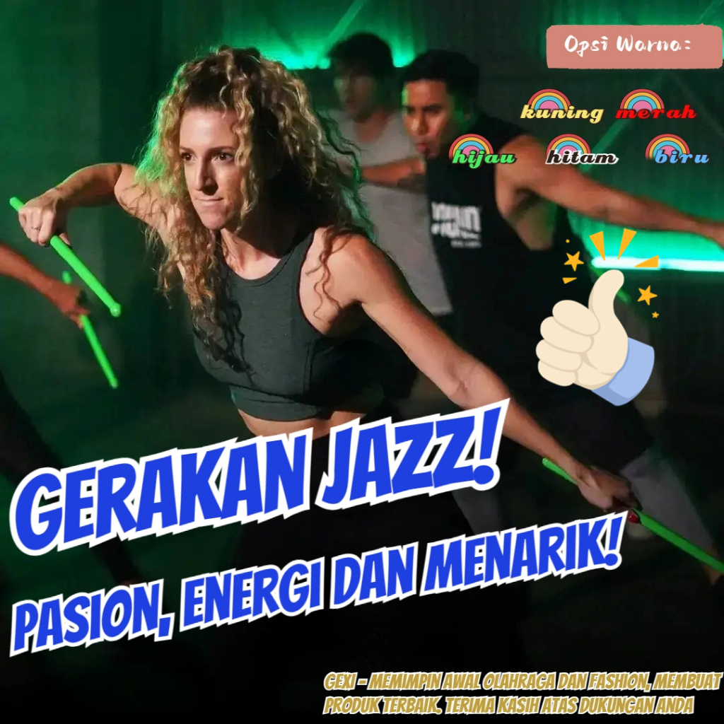 Jual Pound Fit Ripstix Workout Cardio Drumming Stick Nylon Pound ...