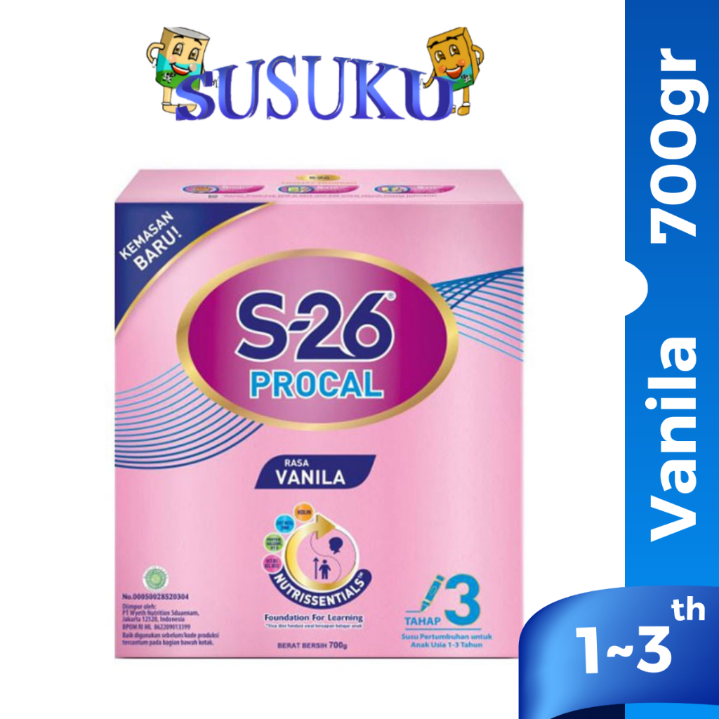 Jual S26 Procal Tahap 3 - 700gr Susu Formula Terbaik untuk Tumbuh ...