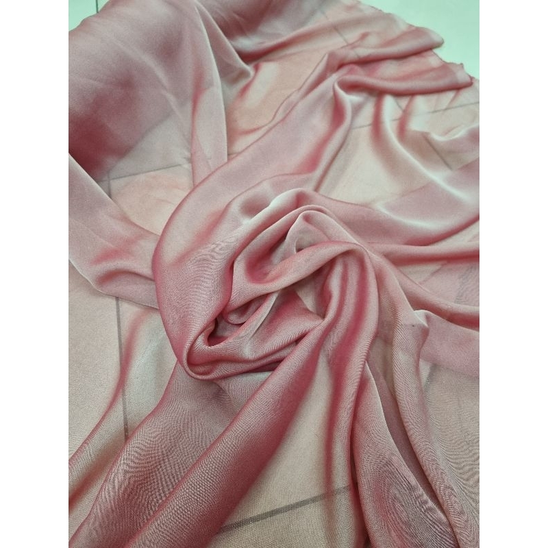 Jual Kain Sifon Bunglon / Bahan Chiffon Polos ( Twotone ) | Shopee ...