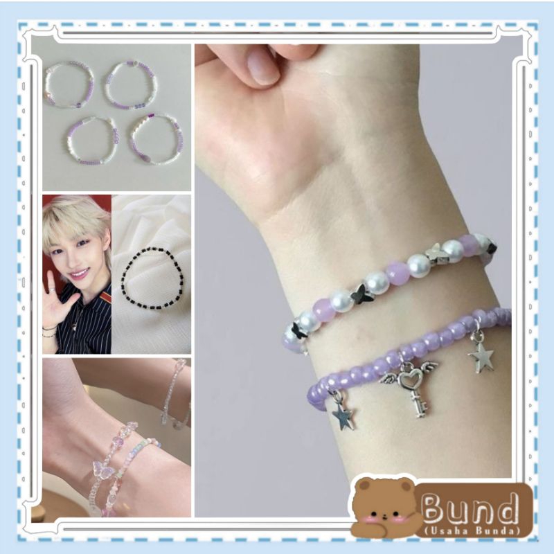 Jual Bund - GC003 GELANG MANIK / BEADS BRACELETS / GELANG KPOP IDOL ...