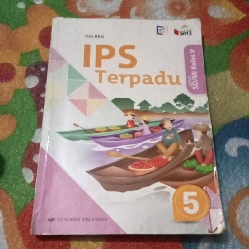 Jual BUKU ORI IPS TERPADU KELAS 5 SD PENERBIT ERLANGGA | Shopee Indonesia