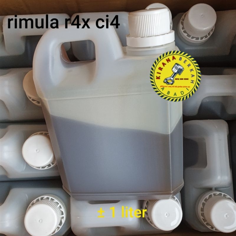 Jual OLI CURAH RIMULA R4X 15W40 CI-4 KEMASAN 1 LITER | Shopee Indonesia