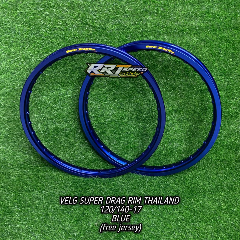 Jual FREE JERSEY VELG SUPER DRAG RIM THAILAND ORIGINAL 120 140 RING 17 ...