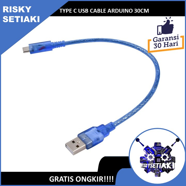Jual TYPE C USB CABLE ARDUINO 30CM | Shopee Indonesia