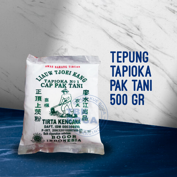 Jual Tepung Tapioka ( 500 gr ) Cap Pak Tani Kanji Liauw Tjoei Kang ...