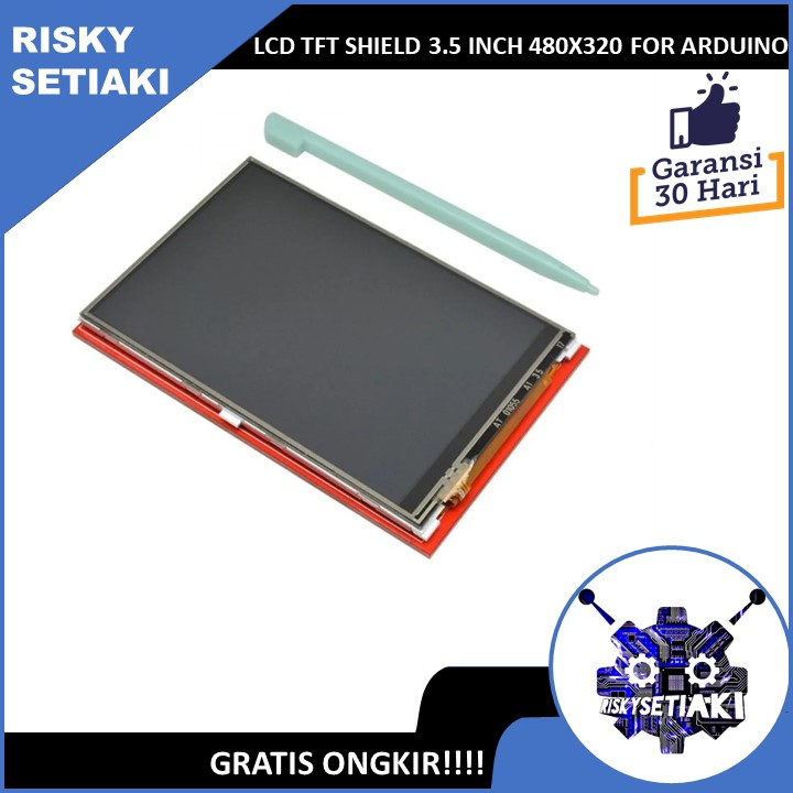 Jual LCD TFT SHIELD 3.5 INCH 480X320 FOR ARDUINO UNO MEGA WITH ...