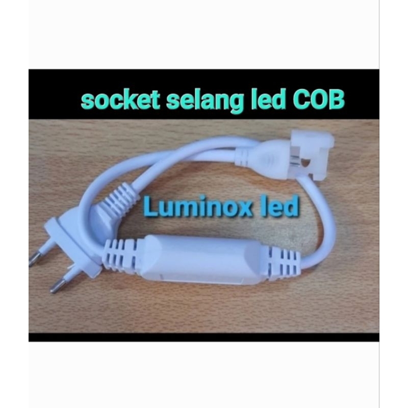 Jual socket selang led COB - trafo soket strip outdoor COB | Shopee ...