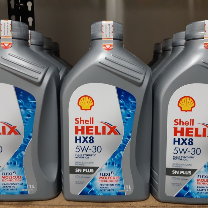 Jual 1 DUS // SATU KARTON (12 BOTOL) OLI SHELL HELIX Hx8 SAE 5w/30 1L ...