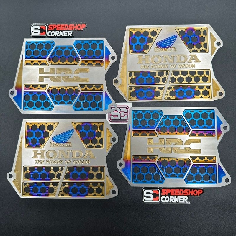 Jual Cover Radiator Titanium Vario 125 150 PCX 150 Titanium Made in ...