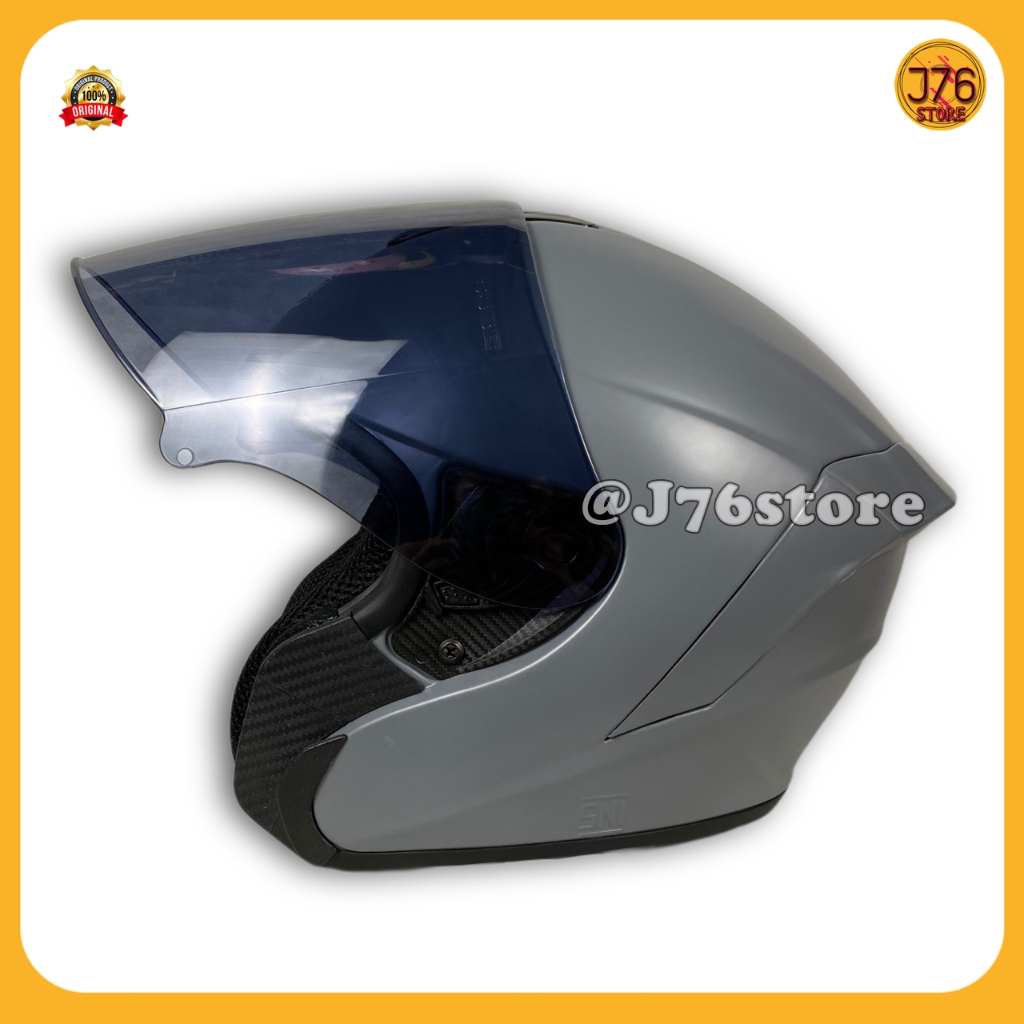 Jual Helm Sepeda Motor Half Face Model Njs Kairoz Solid Polos Bye ...