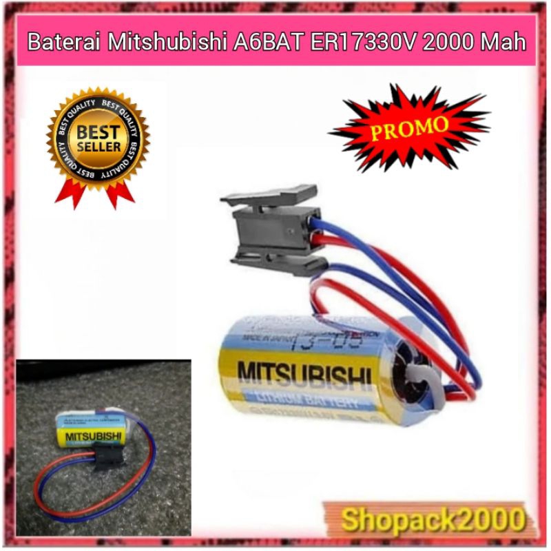 Jual Battery Baterai Batere Batre Lithium Mitshubishi PLC A6BAT ER17330 ...