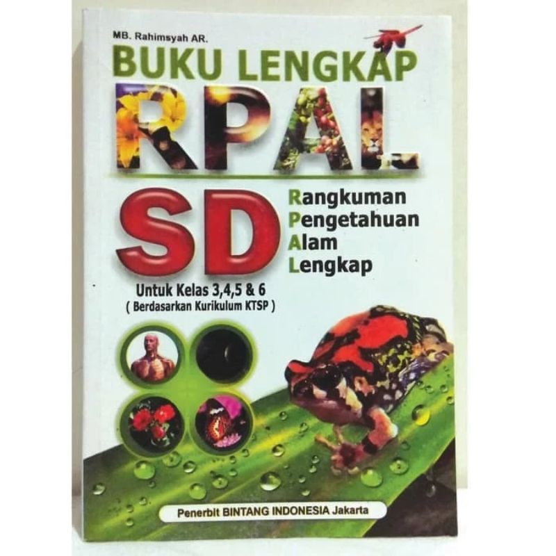 Jual Buku Lengkap RPAL SD Kelas 3, 4, 5, dan 6 (Rangkuman Pengetahuan ...