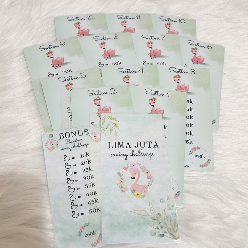 Jual (FFS) Tantangan menabung Envelope Laminated (HVS) | Shopee Indonesia