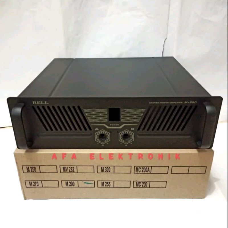 Jual Box Power Amplifier Stereo BELL M290 | Shopee Indonesia