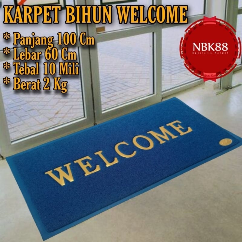 Jual KESET WELCOME MIE BIHUN ANTI SLIP 60 X 100 CM TEBAL 13MM | Shopee ...