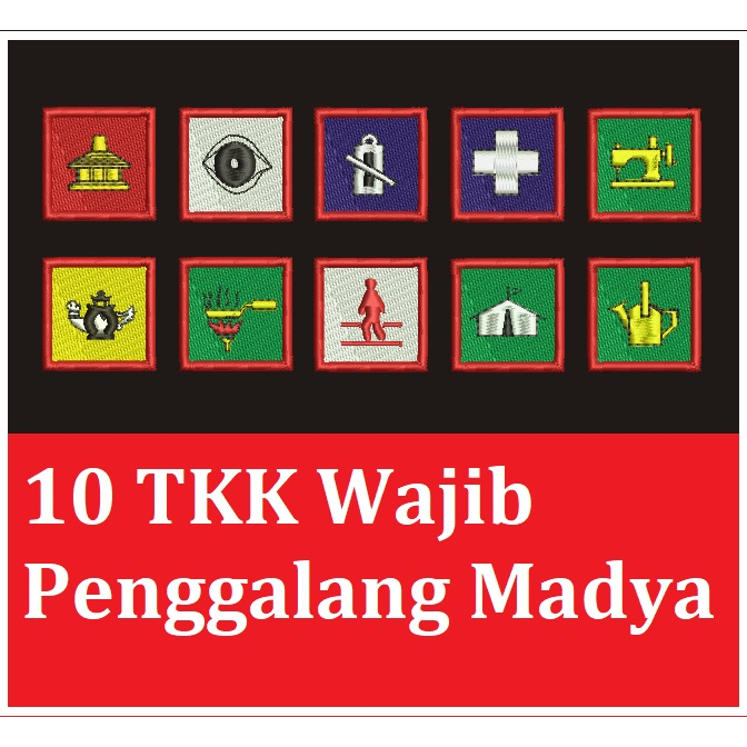 Jual TKK Wajib Penggalang Madya (bordir) | Shopee Indonesia