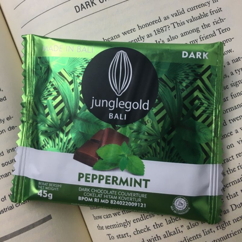 Jual Peppermint Dark Chocolate | Coklat Batangan Vegetarian Friendly ...