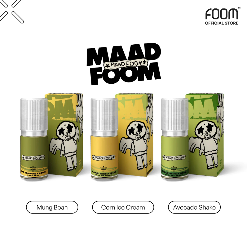 Jual MAAD FOOM ICE DESSERT SERIES 30ML 30MG CORN ICE CREAM - AVOCADO ...