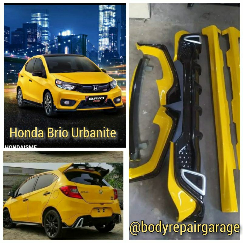 Jual Bodykit honda brio urbanite plastik abs 2019 2020 2021 2022 2023 ...