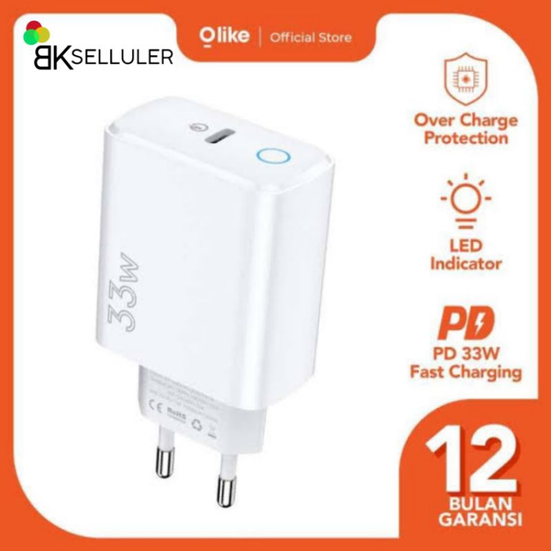 Jual Power Adapter Charger 33W Garansi 1 Tahun | Shopee Indonesia