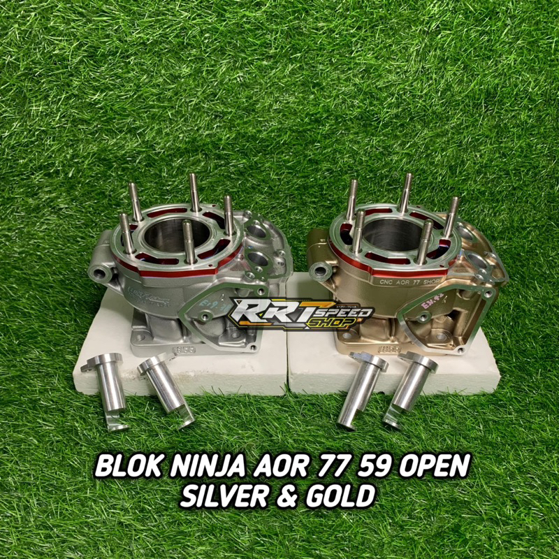 Jual RRT BLOCK SETT PORTING KAWASAKI NINJA 59 OPEN AOR 77 RACING ...