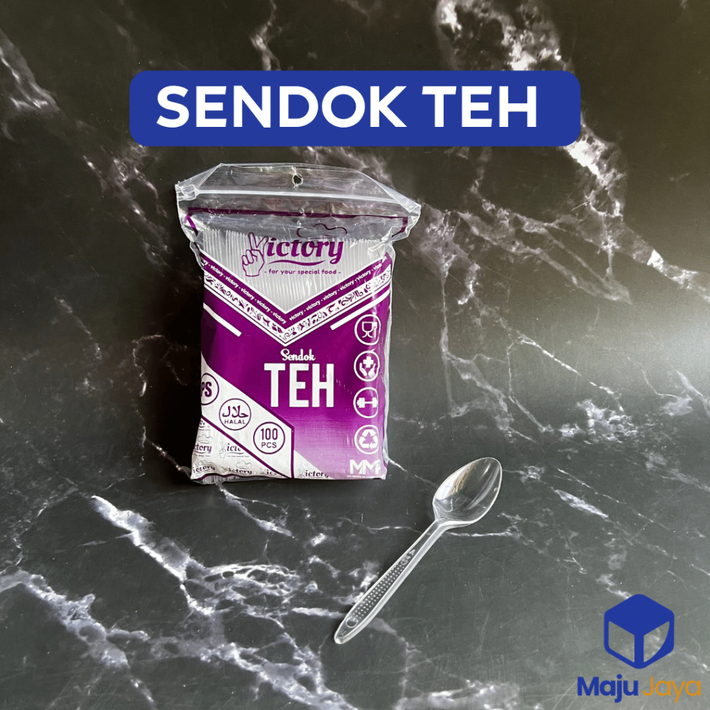 Jual Maju Jaya - [GROSIR] SENDOH TEH PLASTIK / SENDOK TEH BENING ...