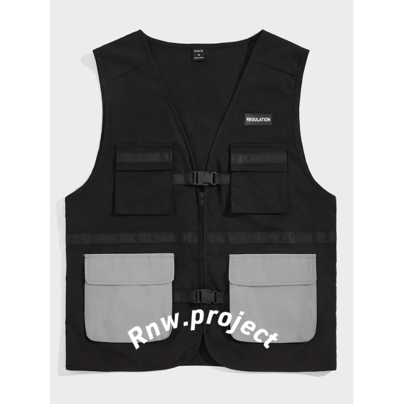 Jual Rompi Vest Cargo Tactical Street wear | Shopee Indonesia