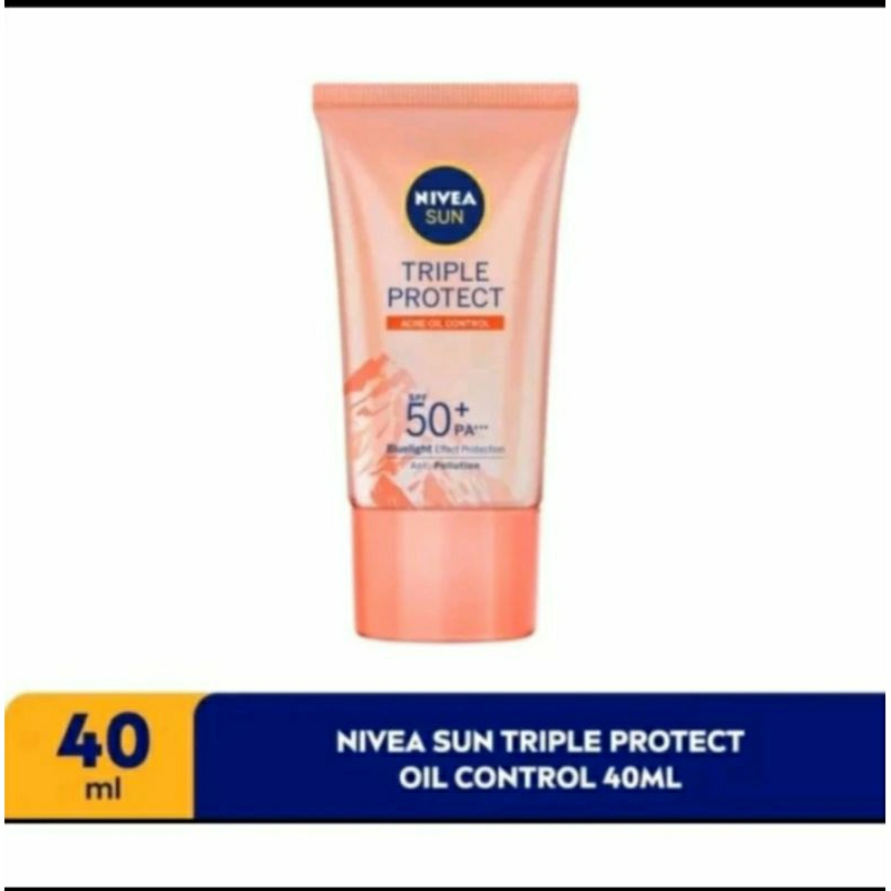 Jual NIVEA Sun Triple Protect Oil Control SPF50+ | Shopee Indonesia
