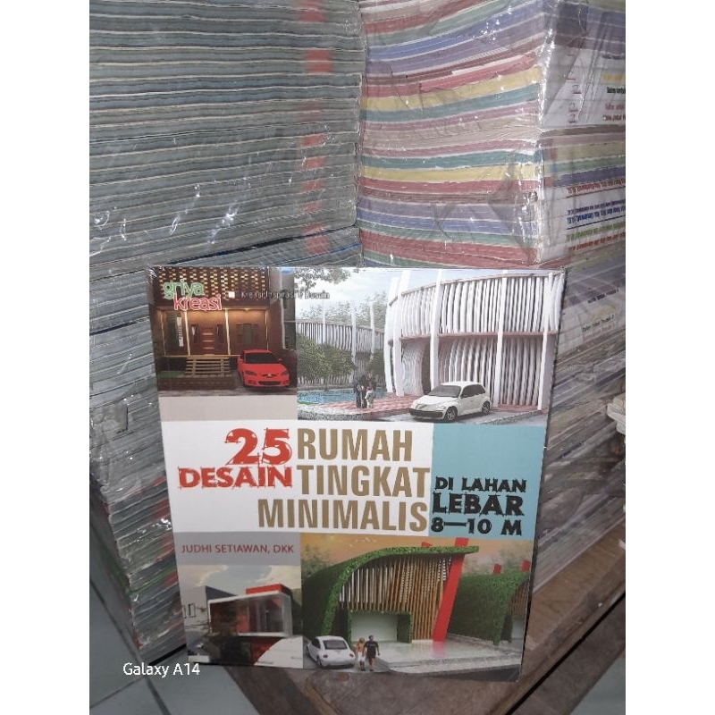 Jual BUKU 25 DESAIN RUMAH TINGKAT MINIMALIS DI LAHAN LEBAR 8-10 M | Shopee Indonesia