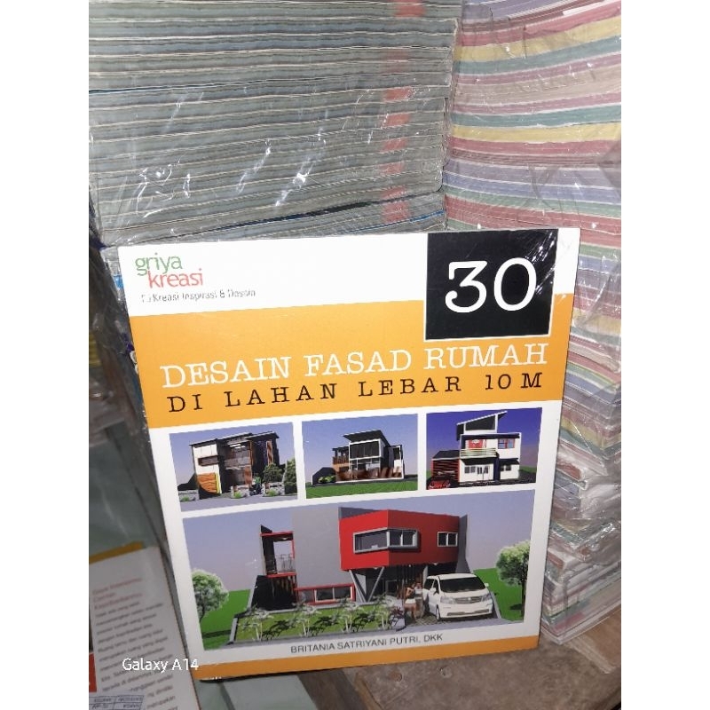 Jual BUKU 30 DESAIN FASAD RUMAH DI LAHAN LEBAR 10 M | Shopee Indonesia