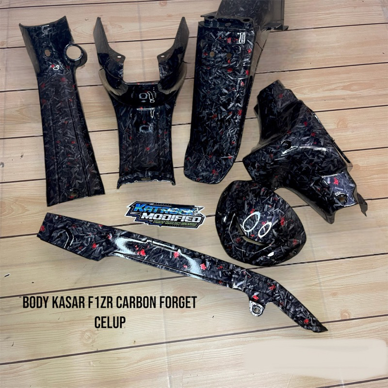 Jual COVER BODY KASAR FIZ R / F1ZR VEGA LAMA CARBON BODY MOTOR FIZ R ...