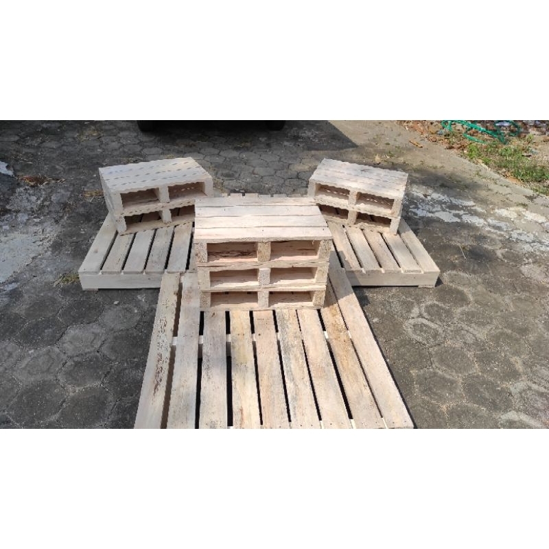Jual Pallet Kayu Sengon Albasia Halus Ukuran 100x100 cm Untuk Tatakan ...