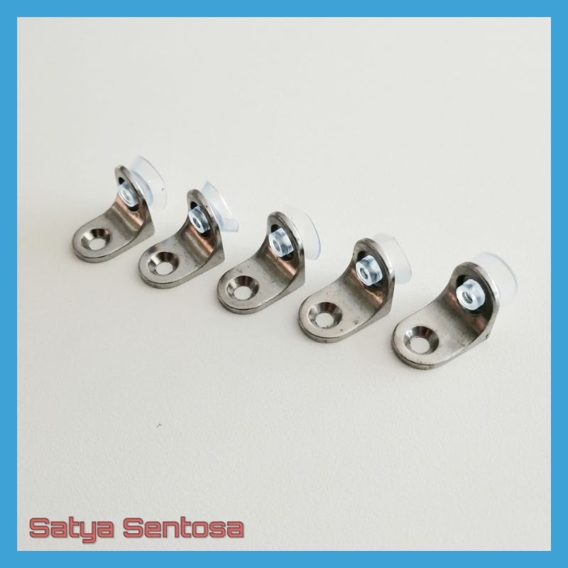Jual Ambalan Siku L Penyangga Penahan Rak Kayu Kaca + Sekrup | Shopee ...