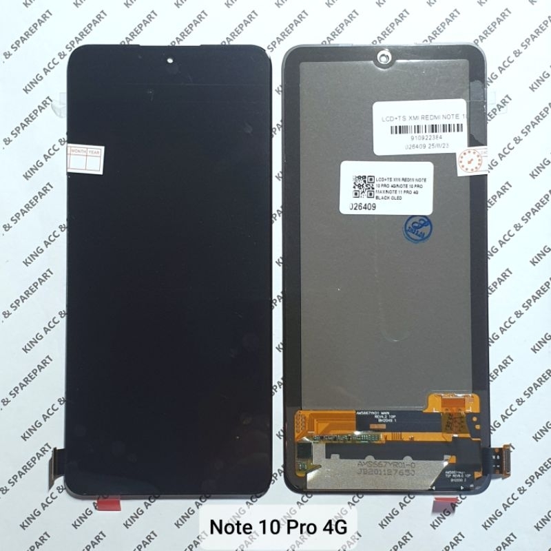 Jual LCD TOUCHSCREEN XIAOMI REDMI NOTE 10 PRO 4G / NOTE 10 PRO MAX / NOTE 11 PRO 4G | Shopee ...
