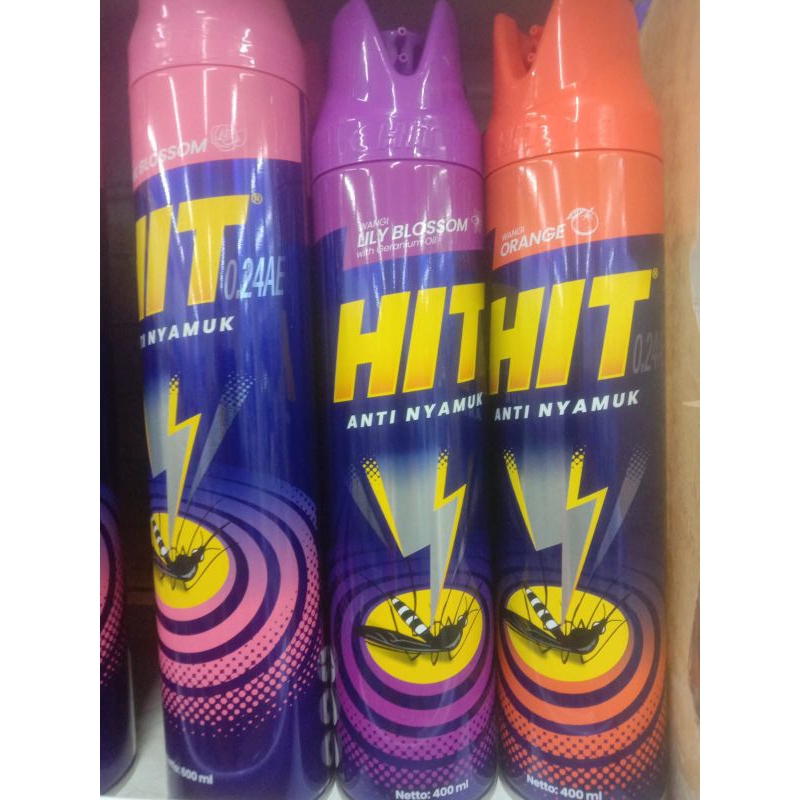 Jual Hit obat nyamuk spray all variant 400 ml | Shopee Indonesia