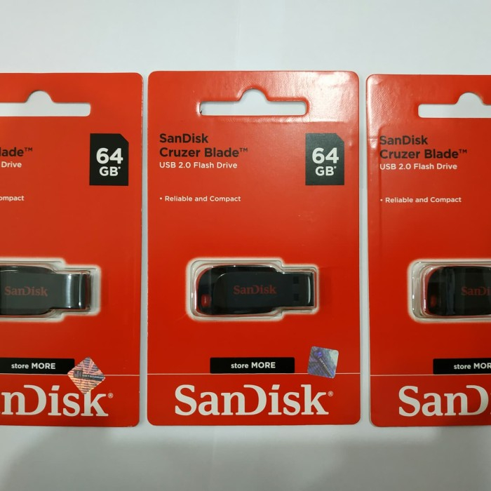 Jual USB Flash Drive Sandisk 64GB Ori Bergaransi - USB Flashdisk Sandisk 64GB | Shopee Indonesia
