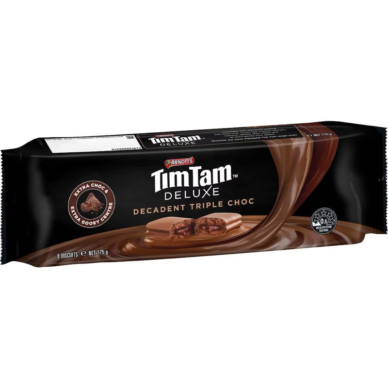 Jual Arnott's Tim Tam Deluxe Decadent Triple Choc Biscuits 175g ...