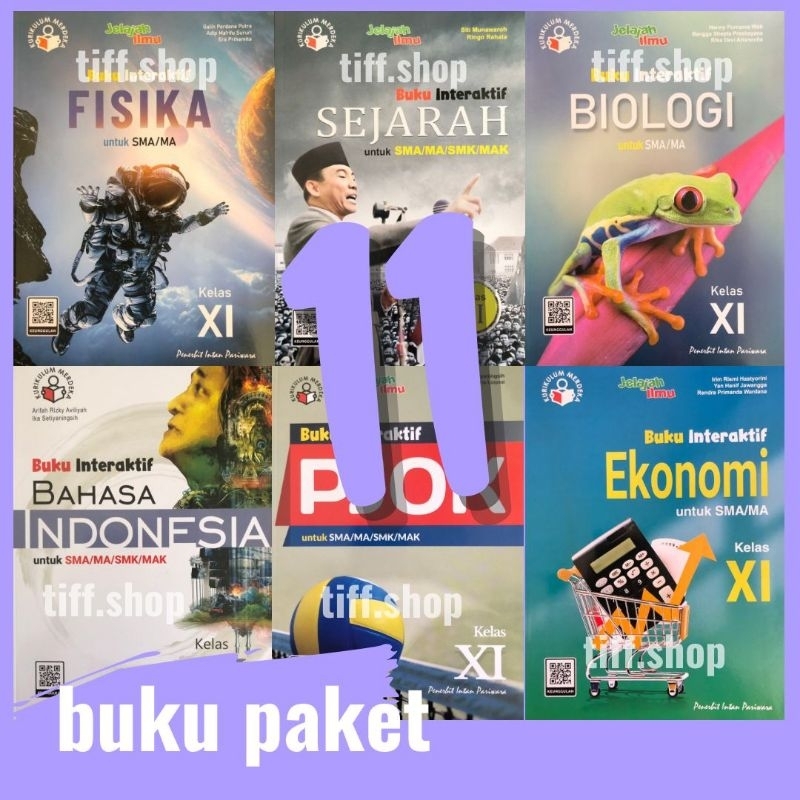 Jual buku paket kurikulum merdeka kelas XI, 11, edisi tahunan, Intan Pariwara | Shopee Indonesia