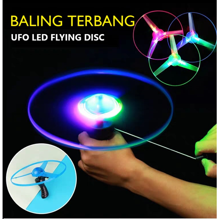 Jual Mainan Gasing LED Baling Baling Bisa Terbang Mainan Anak | Shopee ...