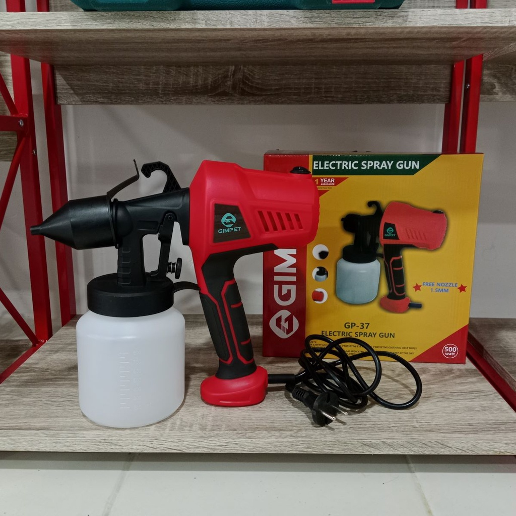 Jual TOP 1 !! GIMPET 450W 800ML Pistol semprot listrik Electric Spray ...