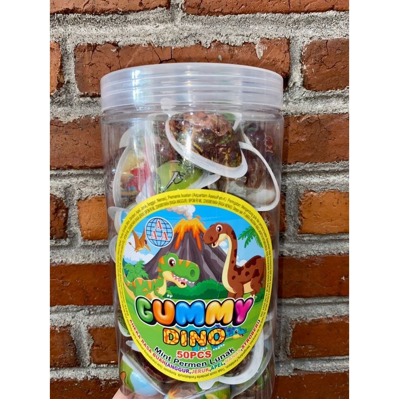 Jual LUNAK GUMMY BULAT DINO VIRAL | Shopee Indonesia