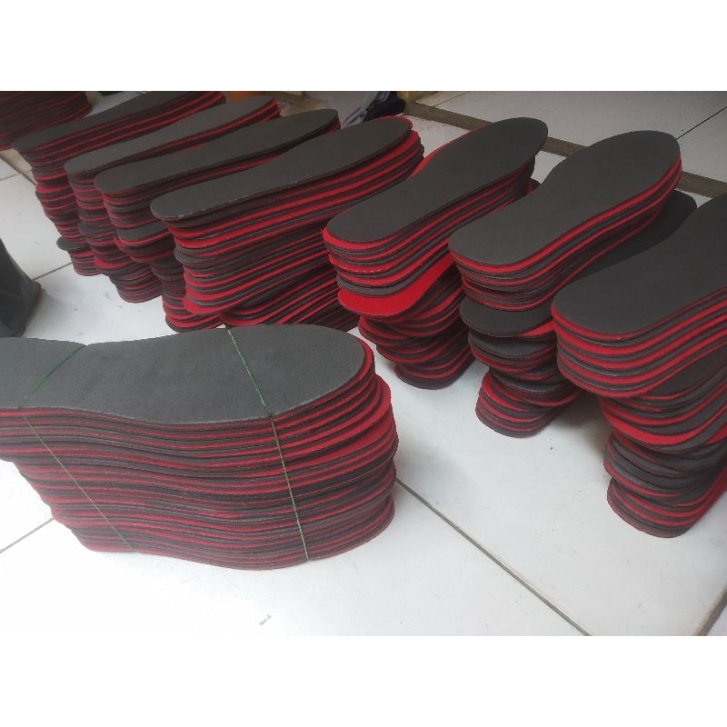 Jual alas sepatu empuk insole alas sepatu penebal tumit dalaman sepatu ...