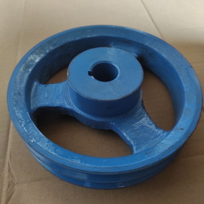 Jual Pulley pully B2 7 inch as 24 25 1 inch 28 30 32 34 35 38 40mm Puli ...