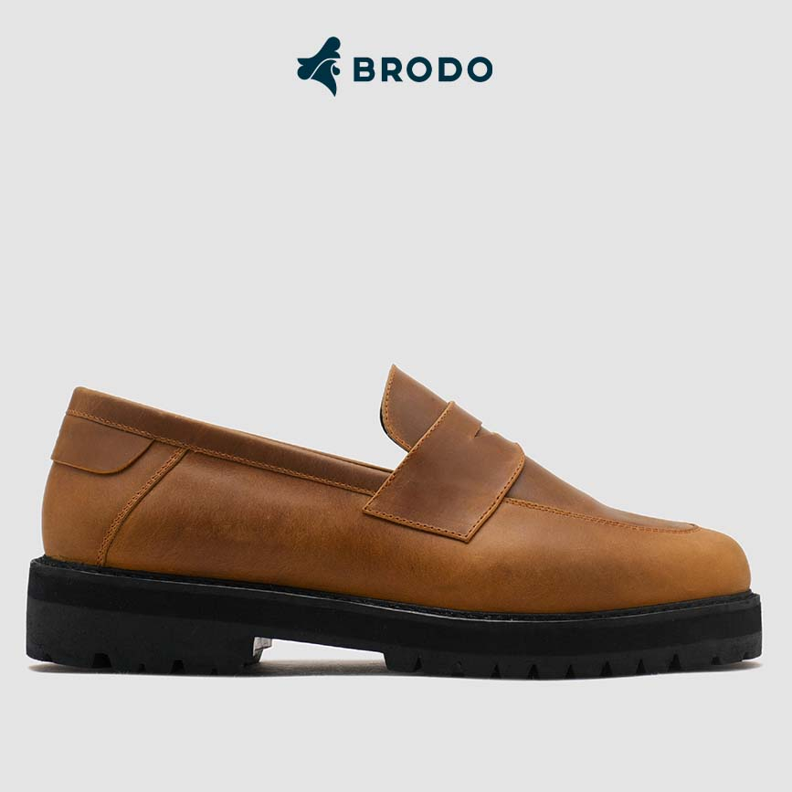 Jual BRODO - Sepatu Comforto Boots Vintage Brown | Shopee Indonesia