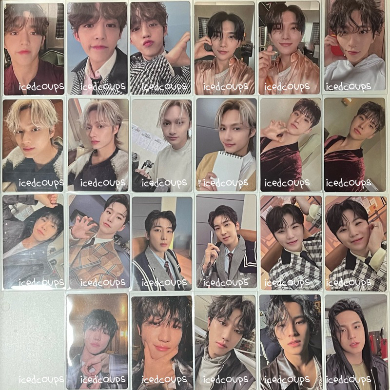 Jual pc fml seventeen / scoups jeonghan joshua jun hoshi wonwoo woozi the8 mingyu / photocard ...